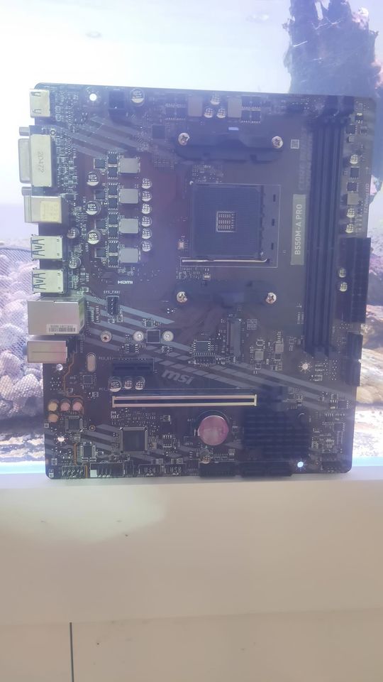 Mb msi b550m a pro พร้อม เพลทหลังเคส มีประกัน jib แต่ไม่มีกล่อง - Overclockzone.com ชุมชนคนไอที ...